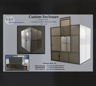 Enclosures & Rooms | Solutions | C&C Manufacturing